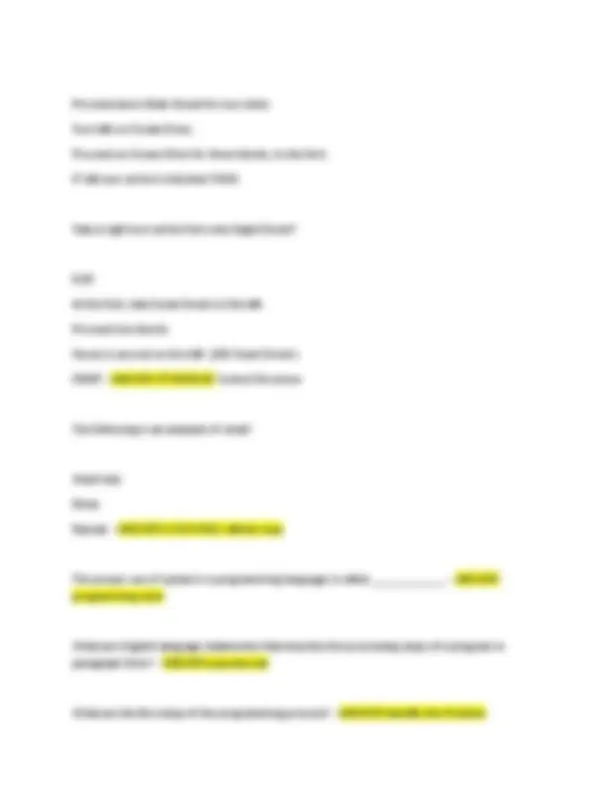 Computer Programming Final Exam/ Questions with correct verified answers / 2025 edition/ | Exams ...