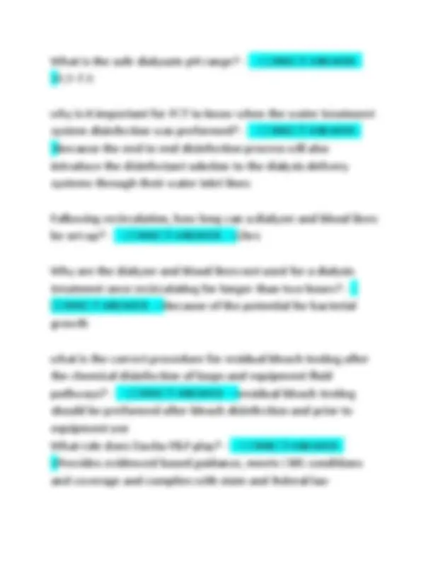 Davita PCT Final Exam Questions and Answers: A Comprehensive Review ...