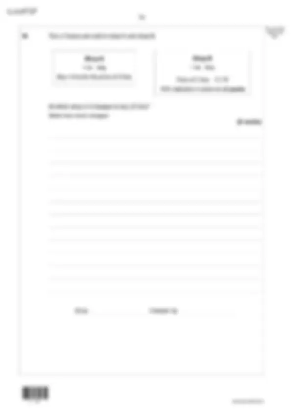 2024 AQA GCSE MATHEMATICS 8300/3F Foundation Paper 3 Question Paper ...