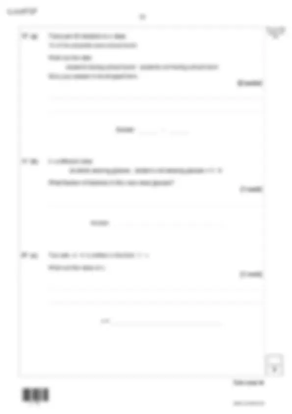 2024 AQA GCSE MATHEMATICS 8300/3F Foundation Paper 3 Question Paper ...