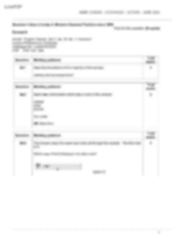 2024 AQA GCSE MUSIC 8271/W Component 1 Merged Question Paper + Mark ...