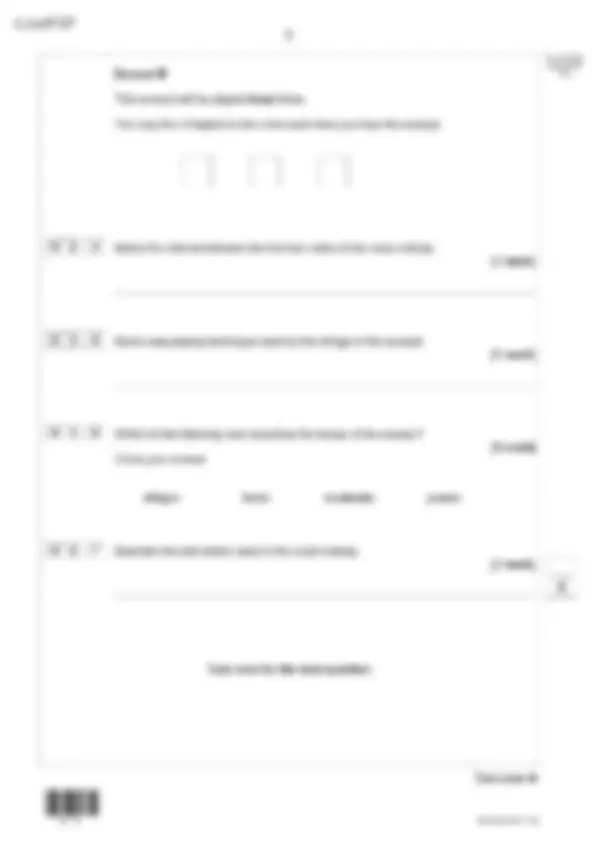 2024 AQA GCSE MUSIC 8271/W Component 1 Merged Question Paper + Mark ...