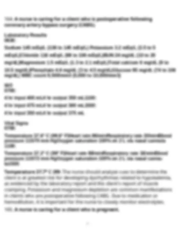 ATI COMP B, RN COMPREHENSIVE ONLINE PRACTICE 2023 B REVISION PAST PAPER QUESTIONS WITH ACC ...