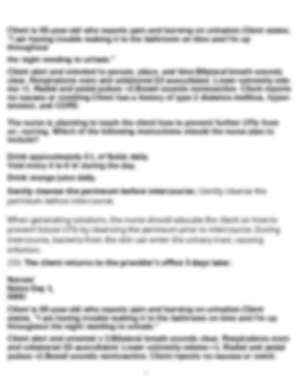 ATI COMP B, RN COMPREHENSIVE ONLINE PRACTICE 2023 B REVISION PAST PAPER QUESTIONS WITH ACC ...