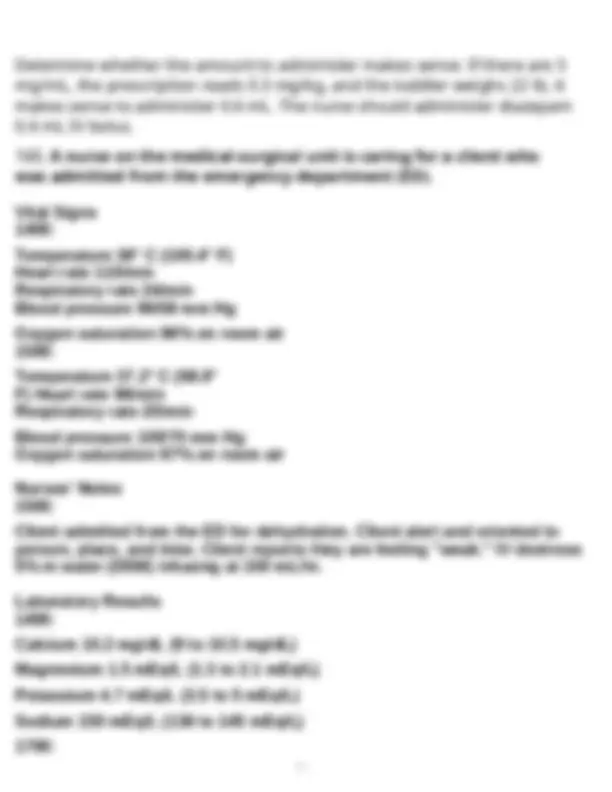 ATI COMP B, RN COMPREHENSIVE ONLINE PRACTICE 2023 B REVISION PAST PAPER QUESTIONS WITH ACC ...