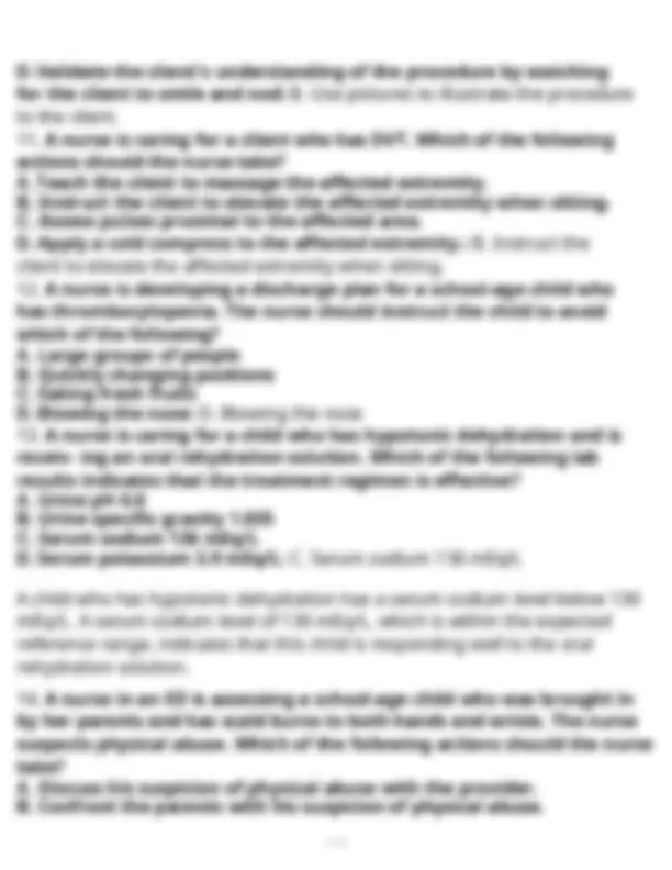 ATI COMP B, RN COMPREHENSIVE ONLINE PRACTICE 2023 B REVISION PAST PAPER QUESTIONS WITH ACC ...