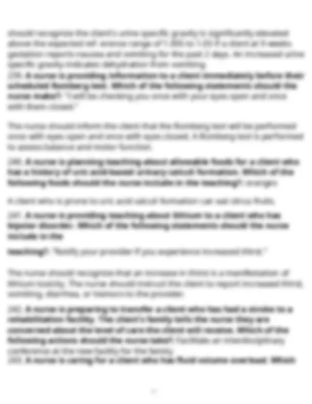 ATI COMP B, RN COMPREHENSIVE ONLINE PRACTICE 2023 B REVISION PAST PAPER QUESTIONS WITH ACC ...