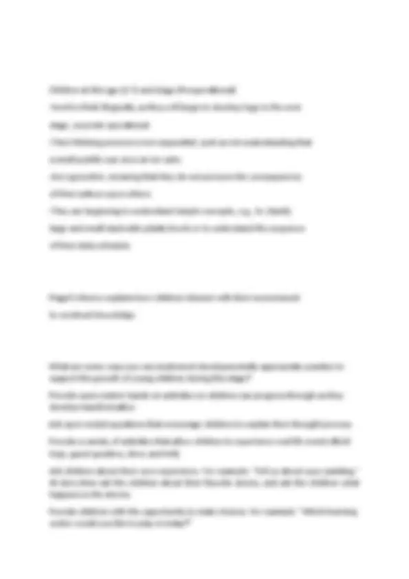 FL DCF CHILD CARE, PRESCHOOL APPROPRIATE PRACTICES (PSPR) WITH 100% ...