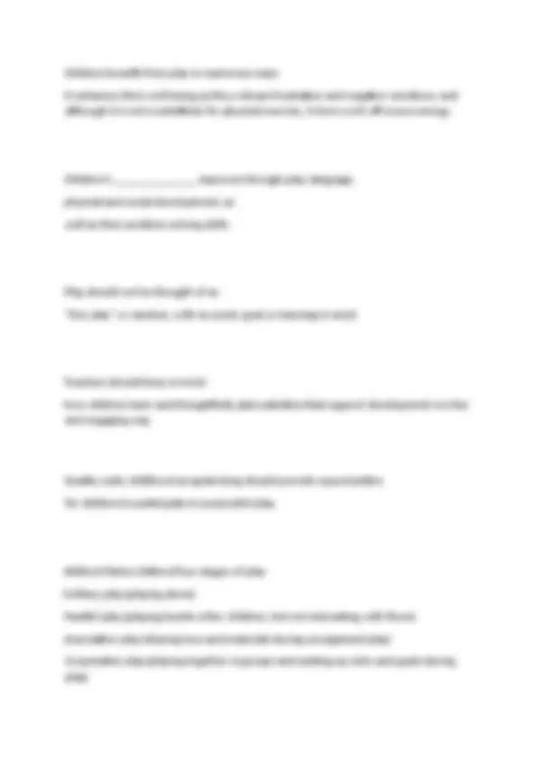 FL DCF CHILD CARE, PRESCHOOL APPROPRIATE PRACTICES (PSPR) WITH 100% ...