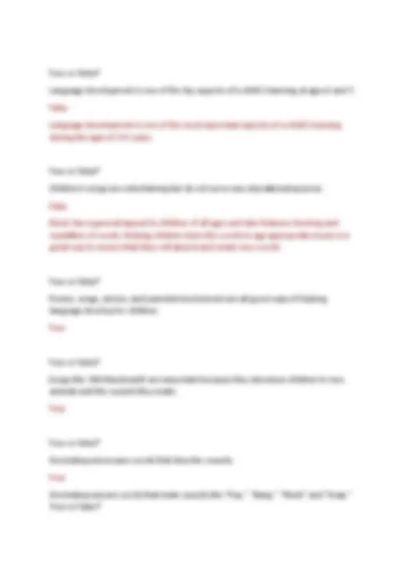 FL DCF CHILD CARE, PRESCHOOL APPROPRIATE PRACTICES (PSPR) WITH 100% ...