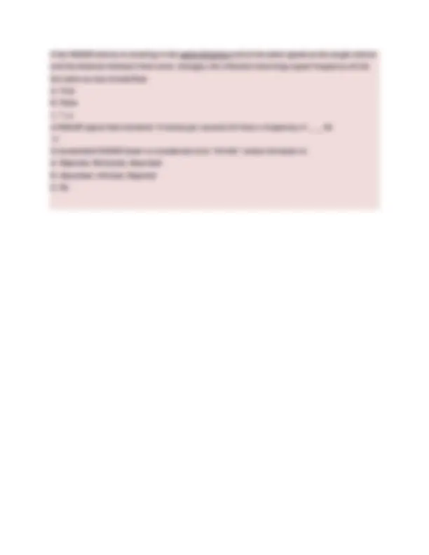 Radar Operator TEST 100% VERIFIED | Exams Aviation | Docsity