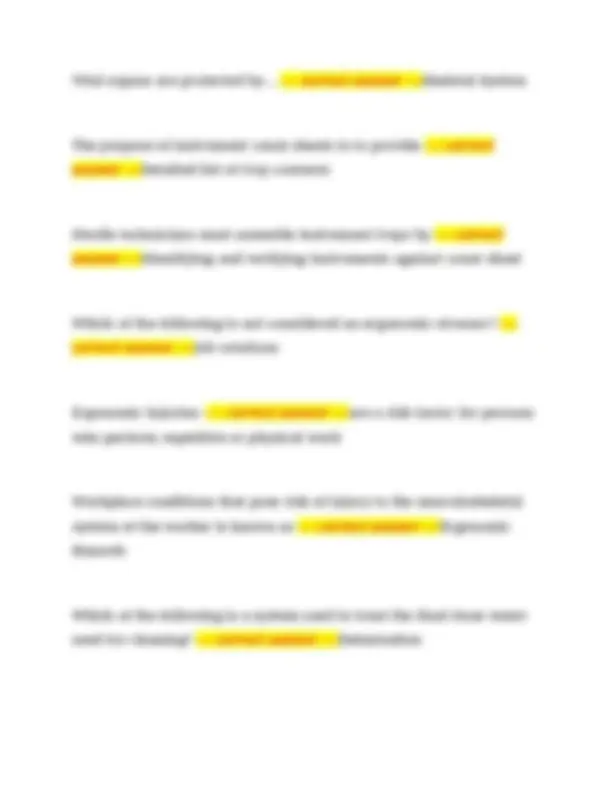 CRCST Real Exam Questions with Correct Detailed Expert Verified Answers ...