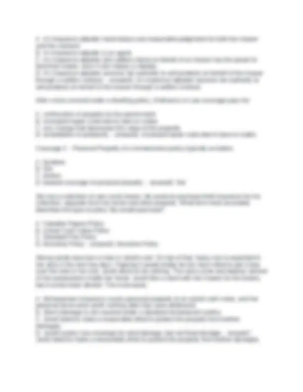 Florida Certified Adjuster Pre-Licensing Exam Questions and Answers ...