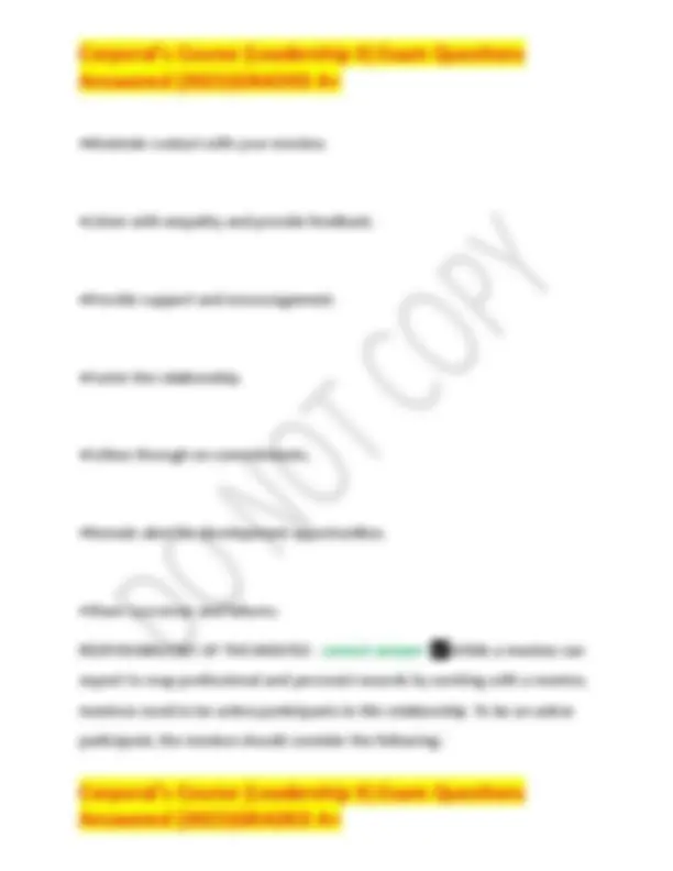 Marine Corps Leadership Exam: Coaching & Development Guide | Exams ...
