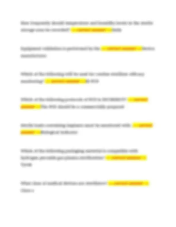 CRCST Real Exam Questions with Correct Detailed Expert Verified Answers ...