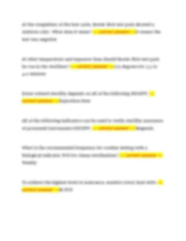 CRCST Real Exam Questions with Correct Detailed Expert Verified Answers ...