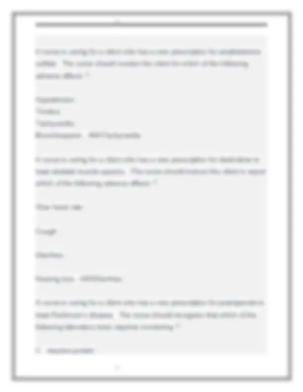 ATI: Pharm Made Easy- The Neuro System Test Latest Edition 2025-2026 ...