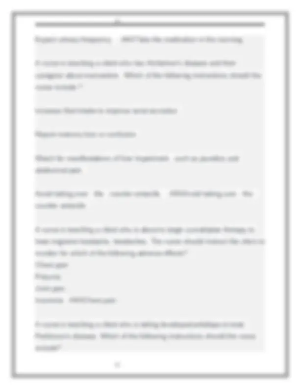 ATI: Pharm Made Easy- The Neuro System Test Latest Edition 2025-2026 ...