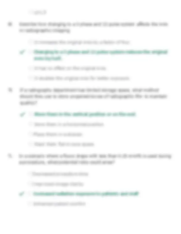 ARRT Radiography Exam 2025: Comprehensive Review Questions and Answers ...