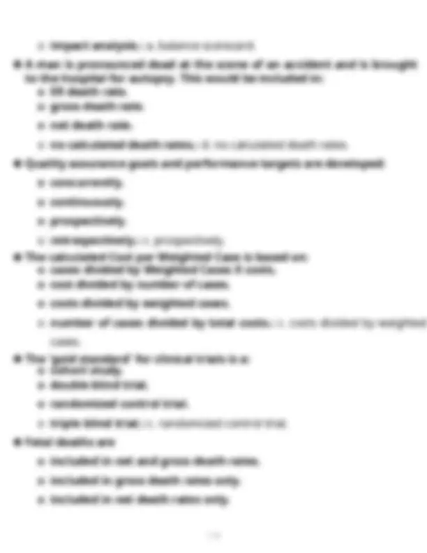 CHIMA MOCK EXAM QUESTIONS COMPRHENSIVE VERIFIED ANSWERS UPDATED VERSION ...