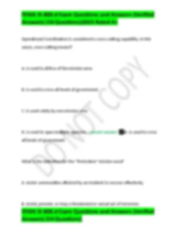 FEMA IS-800.d Exam Questions and Answers: A Comprehensive Guide to ...