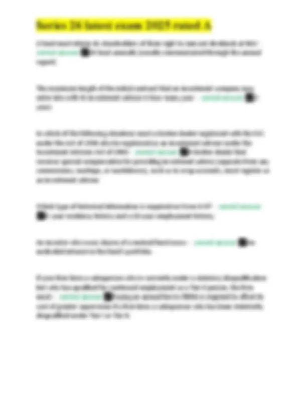 Series 26 Exam Questions and Answers: A Comprehensive Guide to FINRA ...