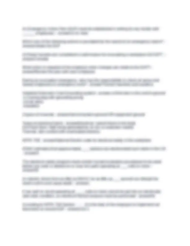 OSHA 30hr 360training.com quiz answers Sections 1-12 Questions with ...