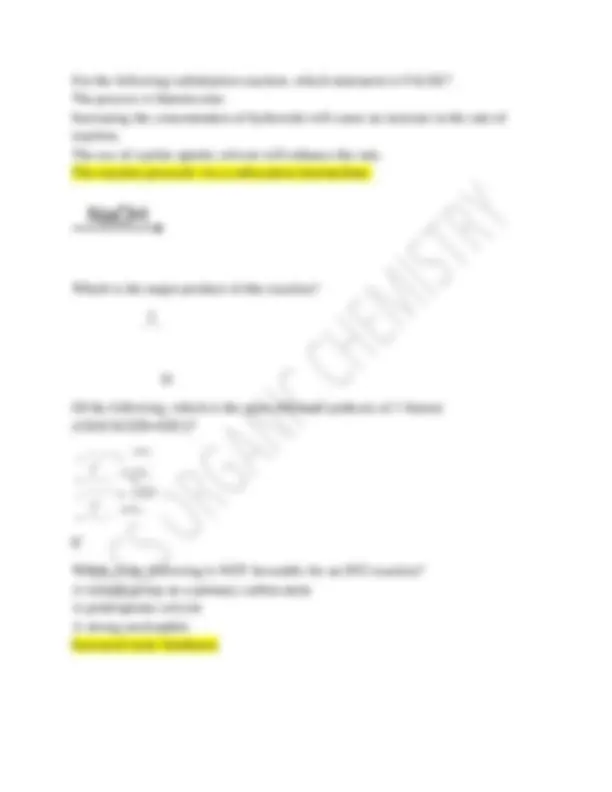 ACS ORGANIC CHEMISTRY FINAL EXAM 2025/2026 ACTUAL PREP QUESTIONS AND ...