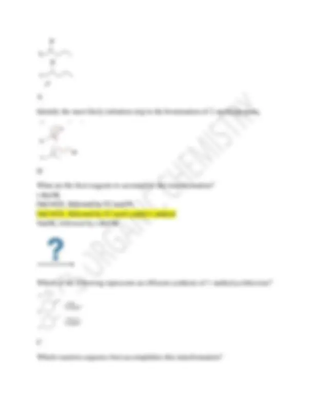 ACS ORGANIC CHEMISTRY FINAL EXAM 2025/2026 ACTUAL PREP QUESTIONS AND ...