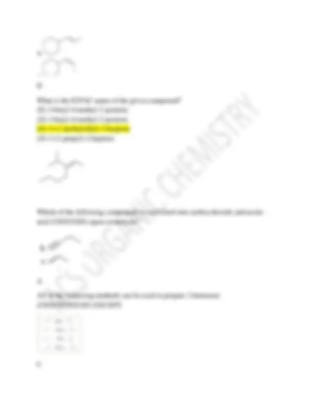 ACS ORGANIC CHEMISTRY FINAL EXAM 2025/2026 ACTUAL PREP QUESTIONS AND ...