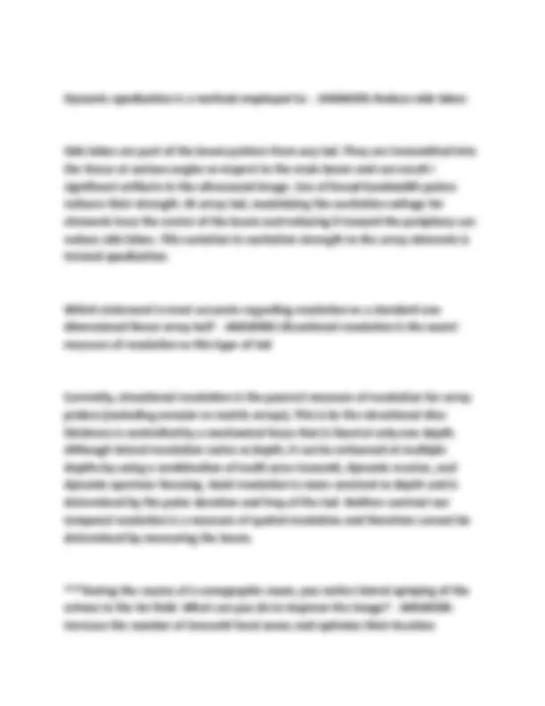 DAVIES ULTRASOUND PHYSICS REVIEW EXAM WITH CORRECT ACTUAL QUESTIONS ...