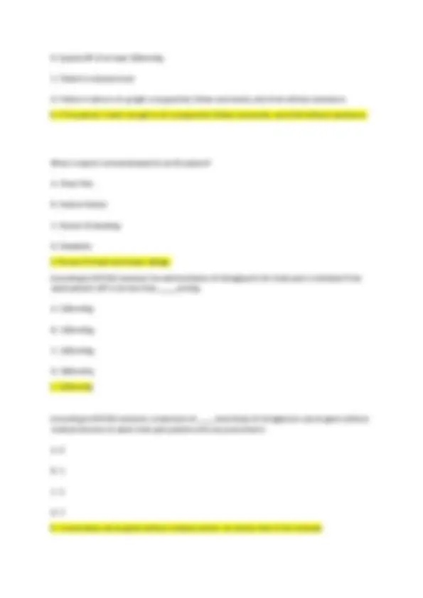 EMT NYS Exam Comprehensive Review-With 100% verified solutions-2023 ...