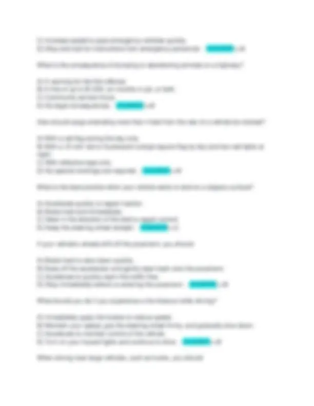 California DMV Test 2024-25 Question And Answer | Exams Traffic Control ...