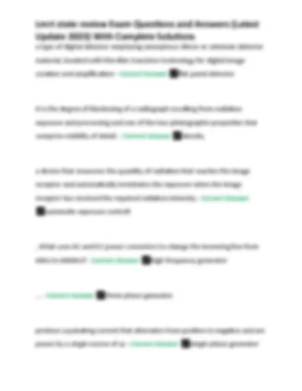 Lmrt state review Exam Questions and Answers (Latest Update 2023) With ...