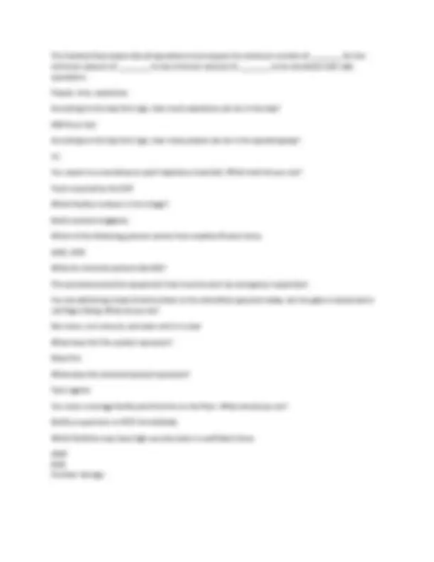 INTRODUCTION TO AMMUNITION (Cert) (AMMO-45) Questions and Answers ...