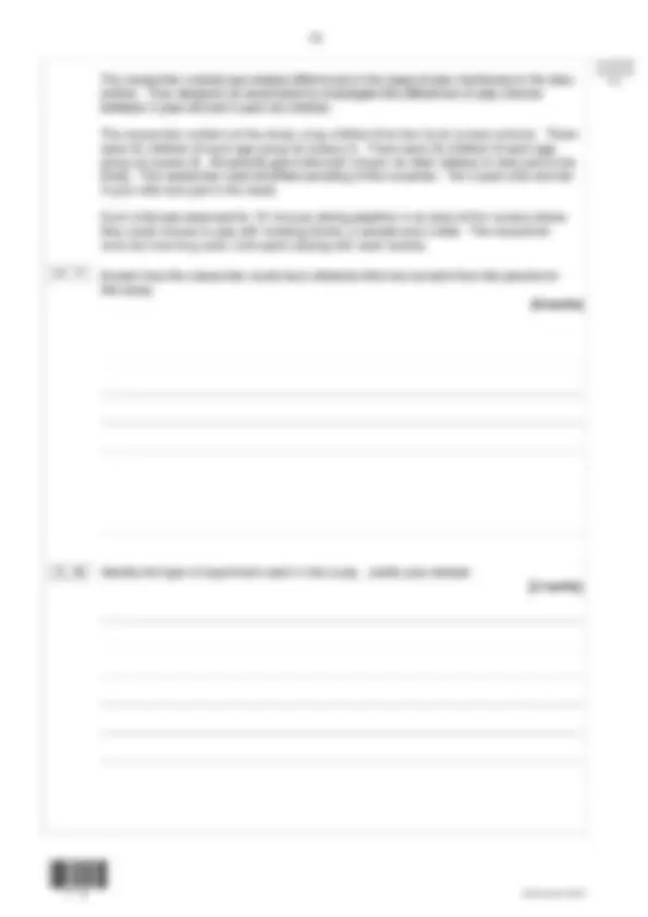 Actual 2024 AQA A-level PSYCHOLOGY 7182/2 Paper 2 Merged Question Paper ...