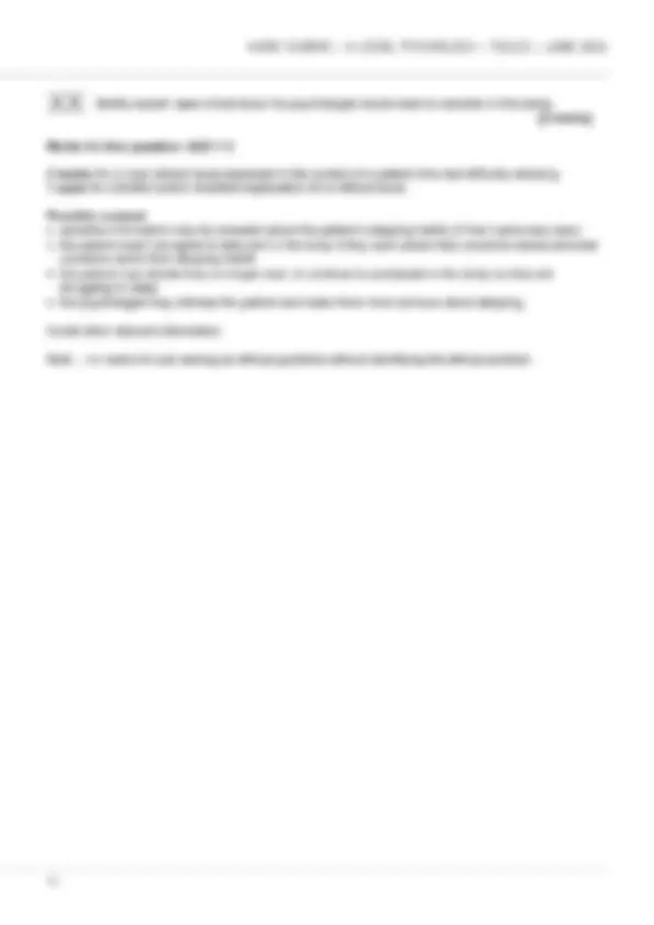 Actual 2024 AQA A-level PSYCHOLOGY 7182/2 Paper 2 Merged Question Paper ...