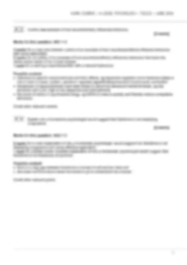 Actual 2024 AQA A-level PSYCHOLOGY 7182/2 Paper 2 Merged Question Paper ...