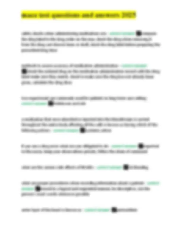 MACE Test Questions and Answers 2025: A Comprehensive Guide for ...