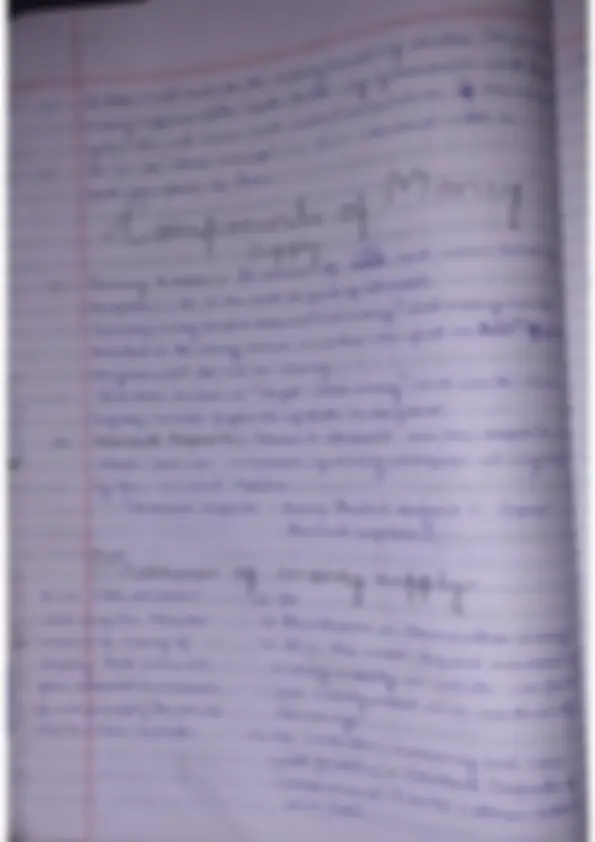Money & Banking Class 12th Macroeconomics NCERT CBSE | Lecture notes ...