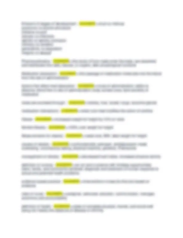 Fundamentals of Nursing Study Guide 2025 TEST | Exams Nursing | Docsity