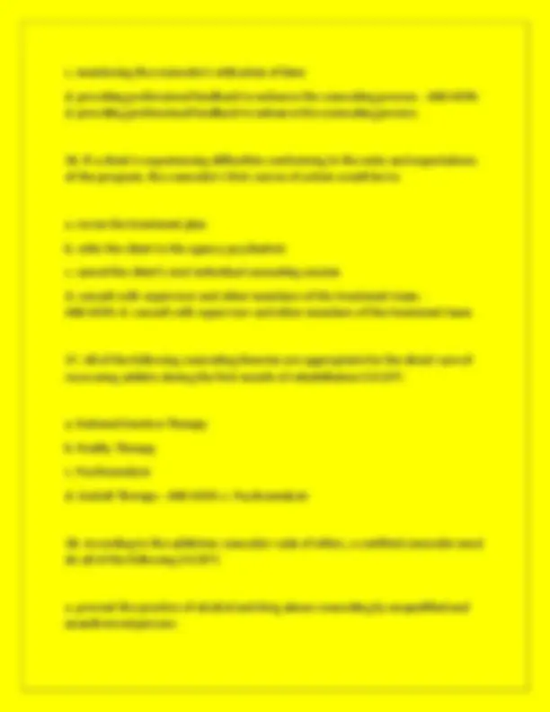 CADC Sample Exam: Substance Abuse Counseling Practice Questions | Exams ...