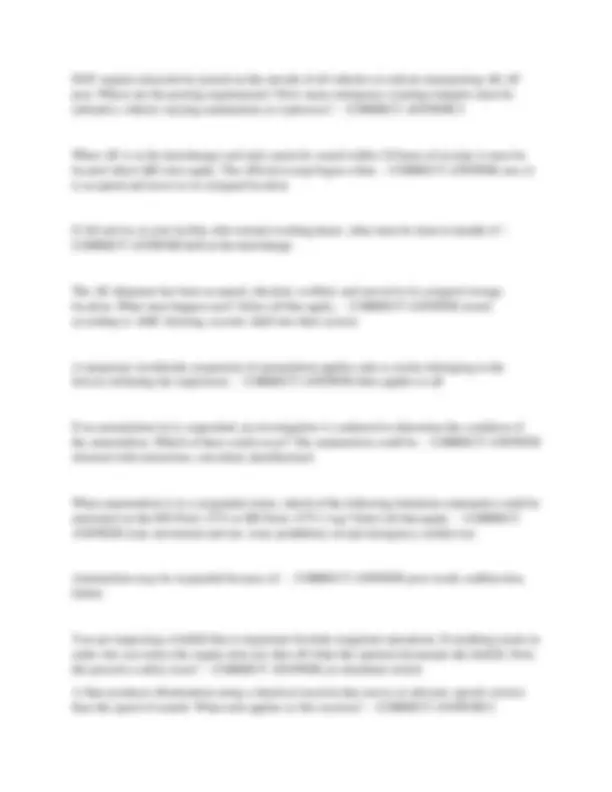 AMMUNITION AND EXPLOSIVES STORAGE SAFETY (CERT)EXAM QUESTIONS AND ...