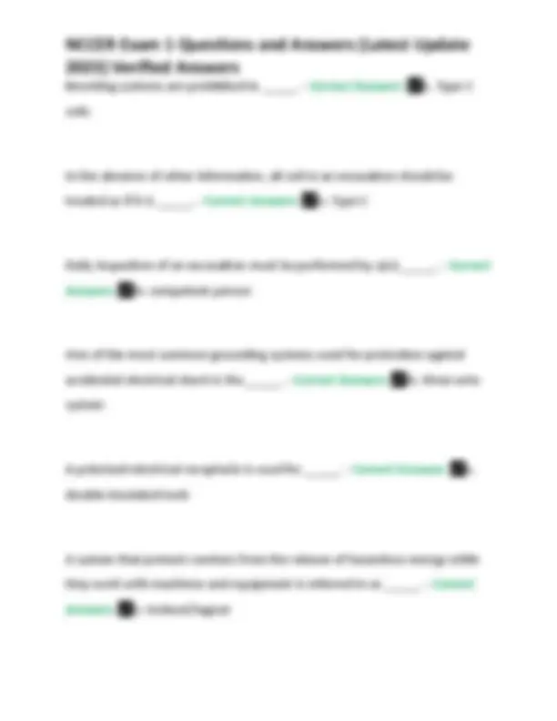 NCCER Exam 1 Questions and Answers (Latest Update 2023) Verified ...