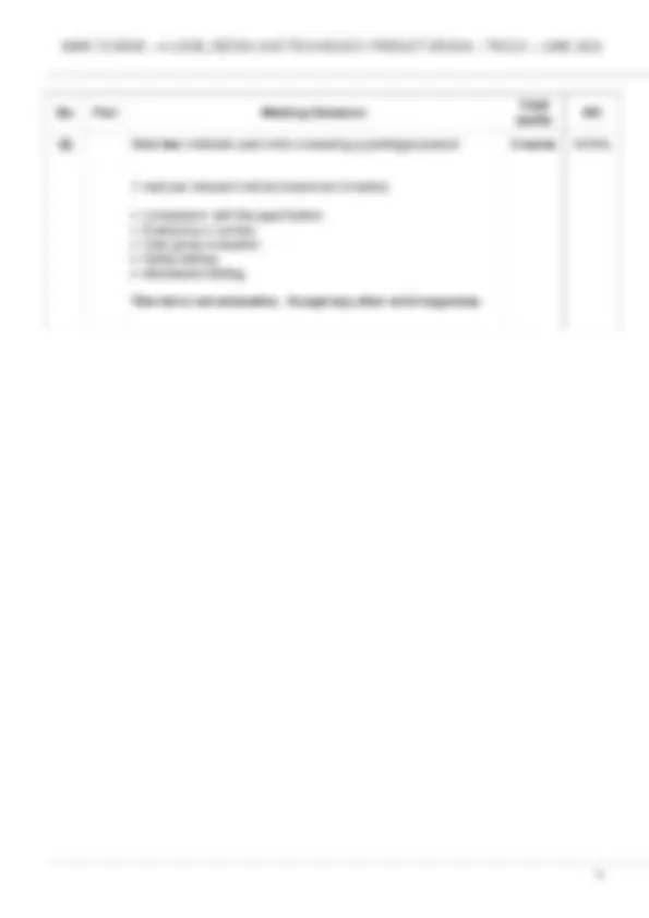 Actual 2024 AQA A-LEVEL DESIGN AND TECHNOLOGY: PRODUCT DESIGN 7552/2 ...
