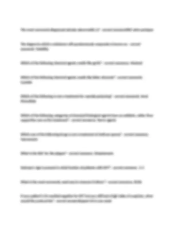 Emergency medicine practice exam questions with correct answers | Exams ...