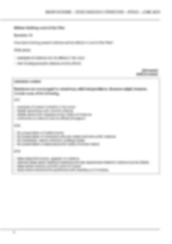 2023 AQA GCSE ENGLISH LITERATURE 8702/2 Paper 2 Modern texts and poetry ...