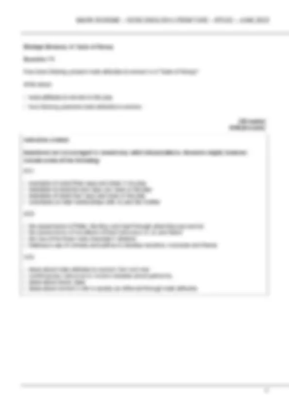 2023 AQA GCSE ENGLISH LITERATURE 8702/2 Paper 2 Modern texts and poetry ...