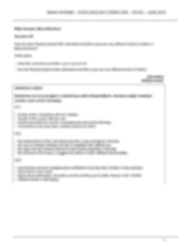 2023 AQA GCSE ENGLISH LITERATURE 8702/2 Paper 2 Modern texts and poetry ...