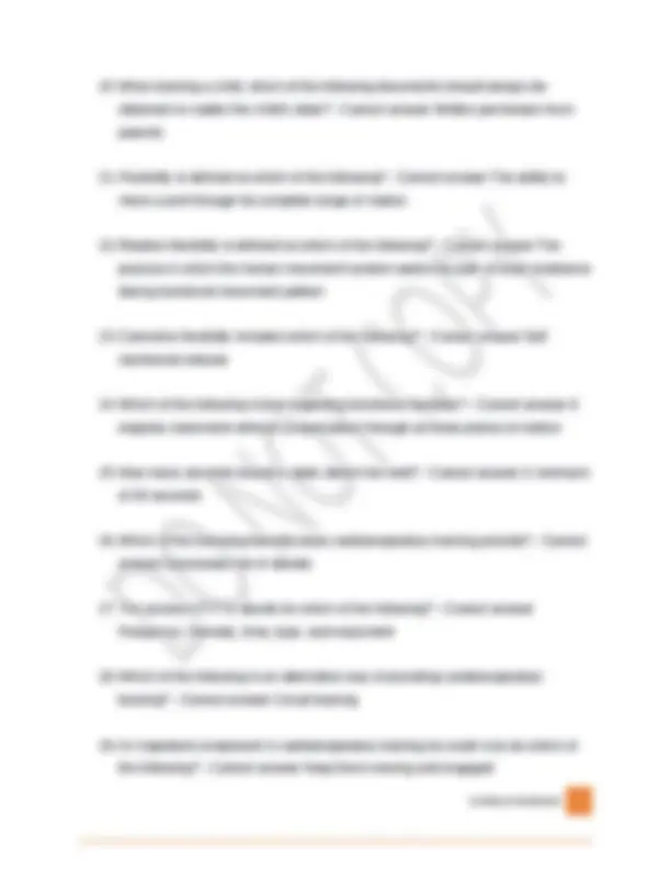 NASM (YES) Final Exam Questions with Correct Answers 2025 | Exams ...